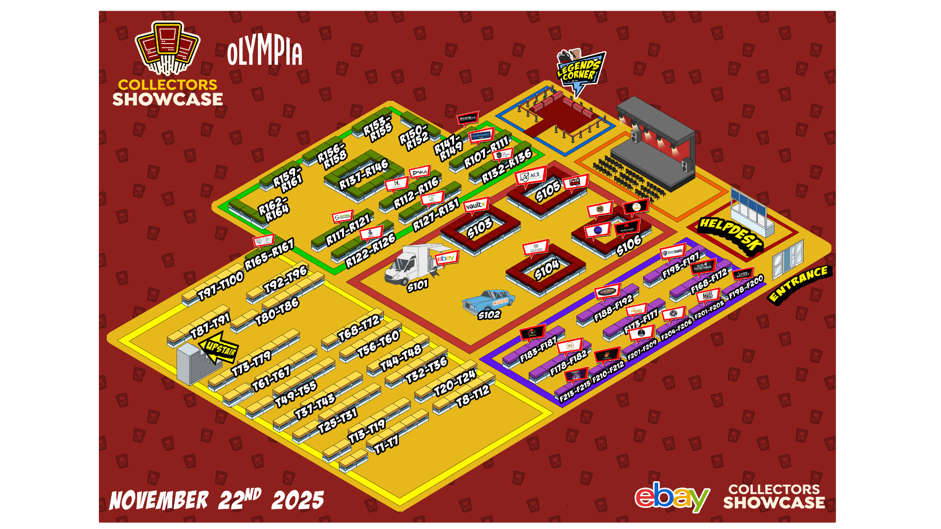 Floor Plan – Collectors Showcase
